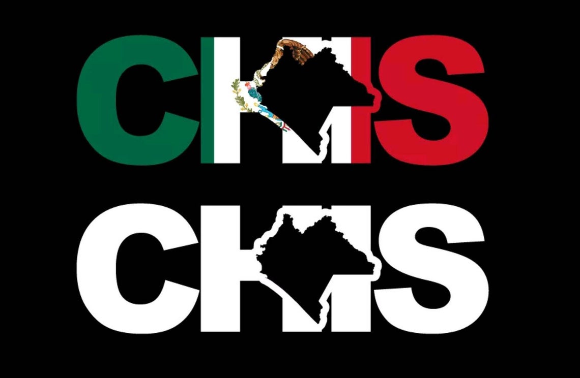 Chiapas letters Decal Car Window Laptop Map Vinyl Sticker Mexico CHIS – X Graphics Print