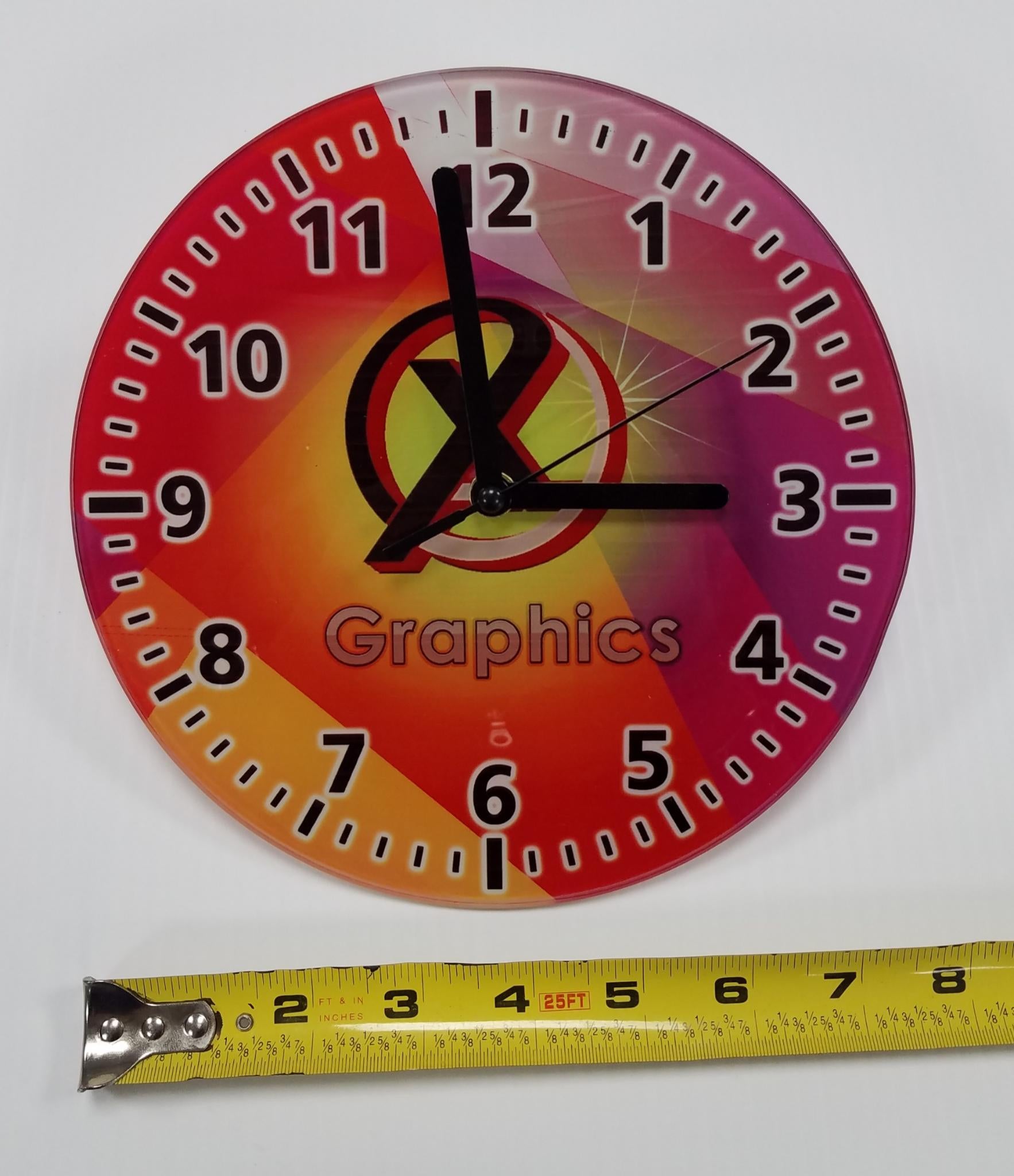 Wall Clocks – X Graphics Print