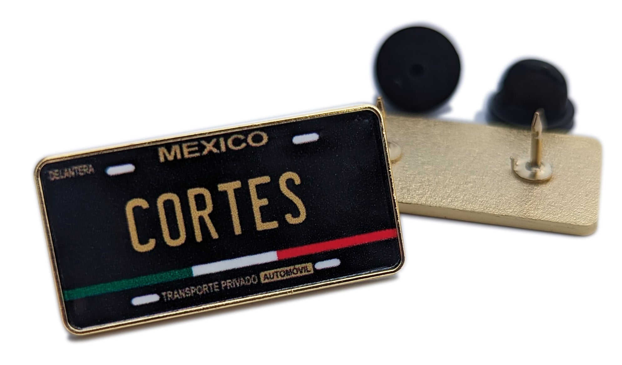Cortes Pin For Caps And Clothing Enamel Badge Pin Mexican Pin Mexican ...