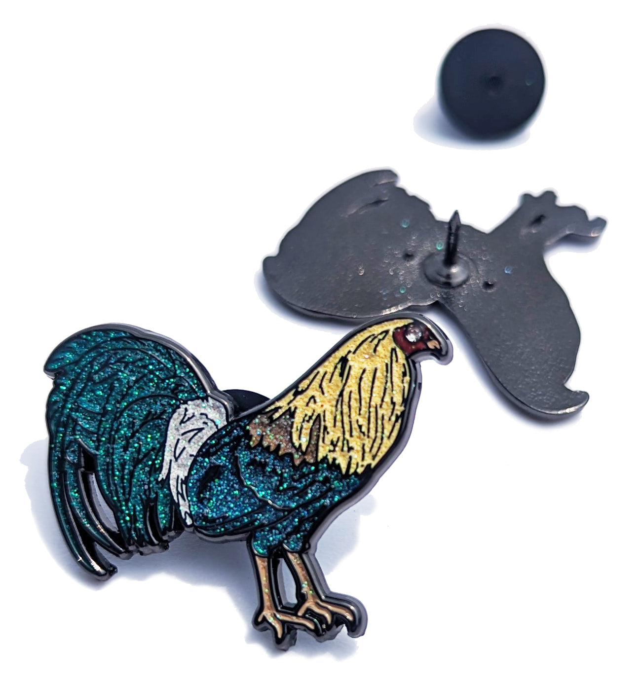 Pin Rooster Pin For Caps And Clothing Enamel Badge Pin Gallo Gallero P ...