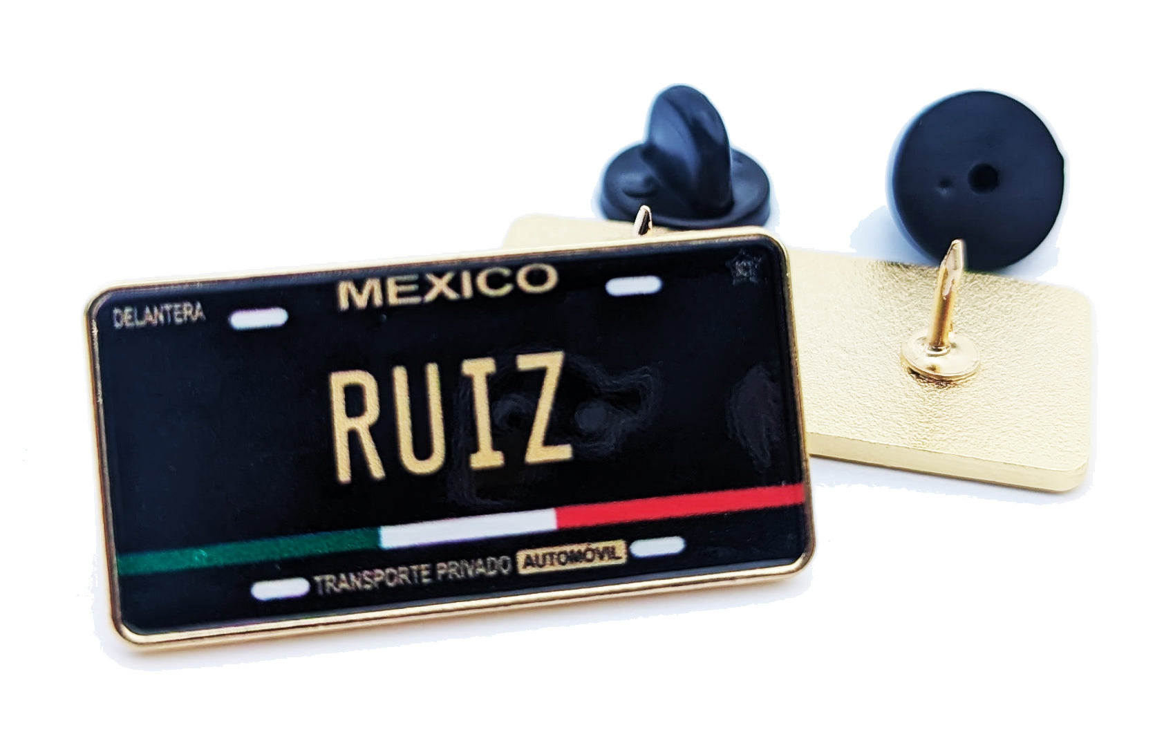 Ruiz Pin For Caps And Clothing Enamel Badge Pin Mexican Pin Mexican Fl ...