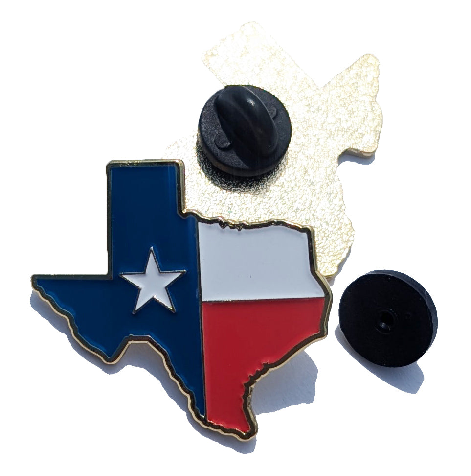 Texas Man Pin For Caps And Clothing Enamel Badge Pin Texas Flag Pin Te ...