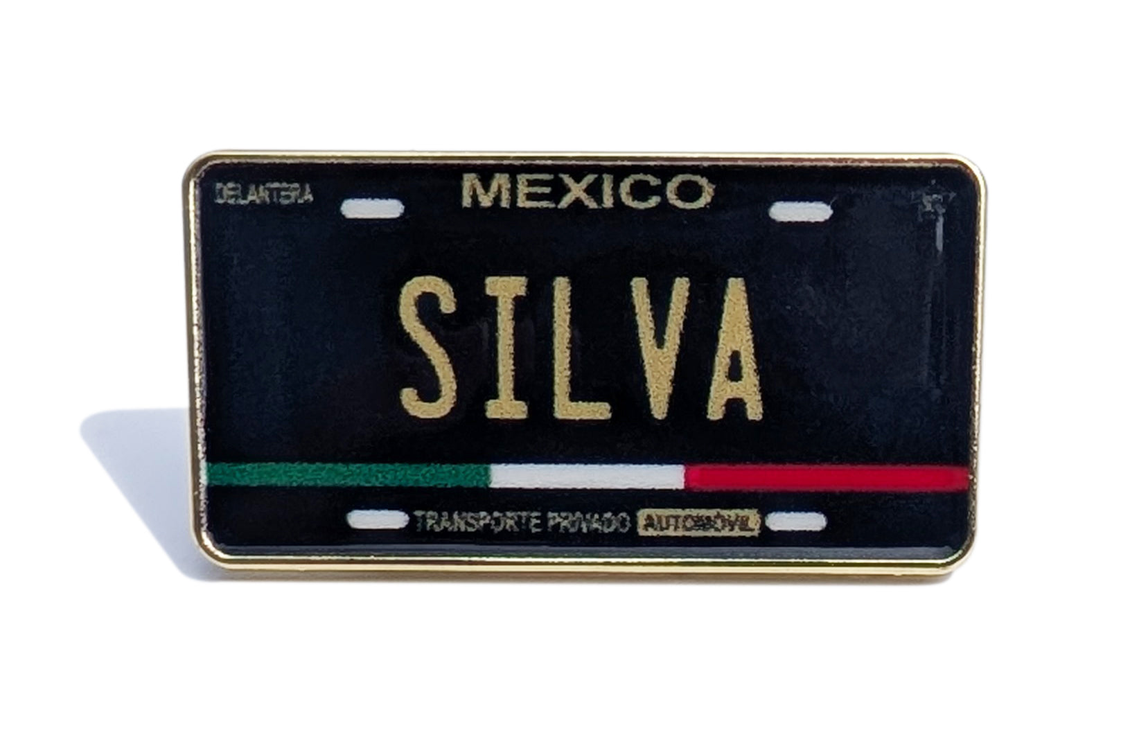Silva Pin For Caps And Clothing Enamel Badge Mexican Flag Pin Silva Me ...