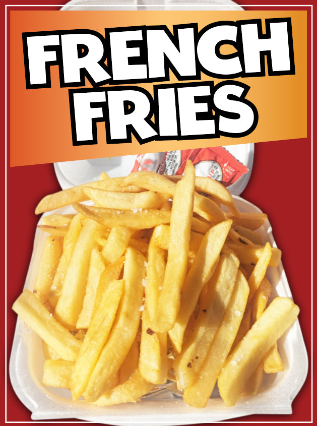 French Fries Sticker Window Decal Truck Concession Vinyl Restaurant Wa ...