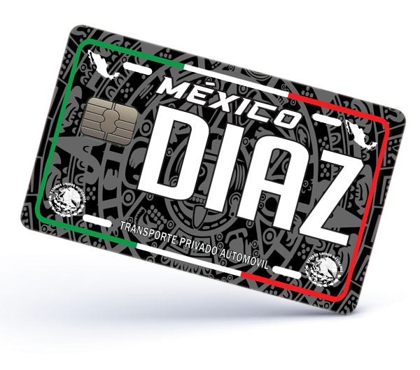 Diaz Credit Card Skin Cover Vinyl Stickers (4 Pack) -Mexican Decal Mex ...