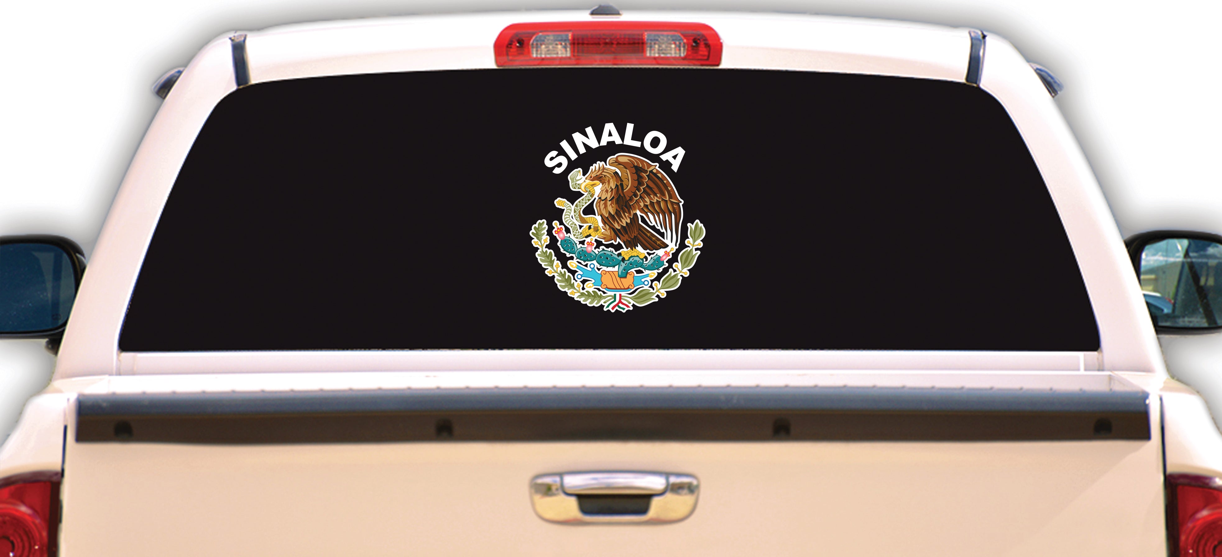 Sinaloa Mexican Flag Eagle States Aguila Decal Car Window Laptop Vinyl ...