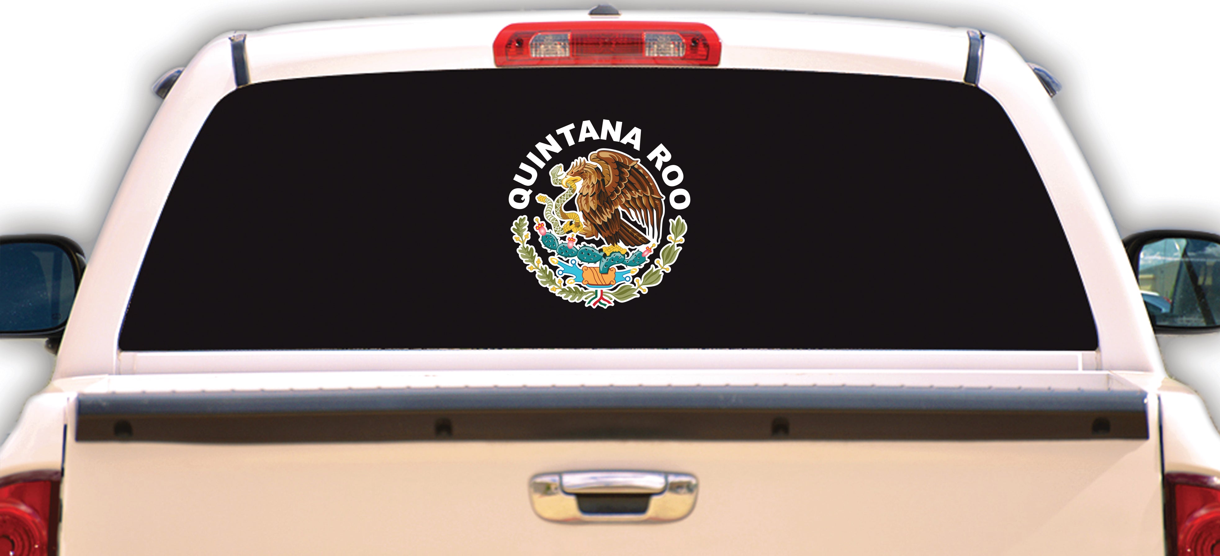 Quintana Roo Mexican Flag Eagle States Aguila Decal Car Window Laptop ...