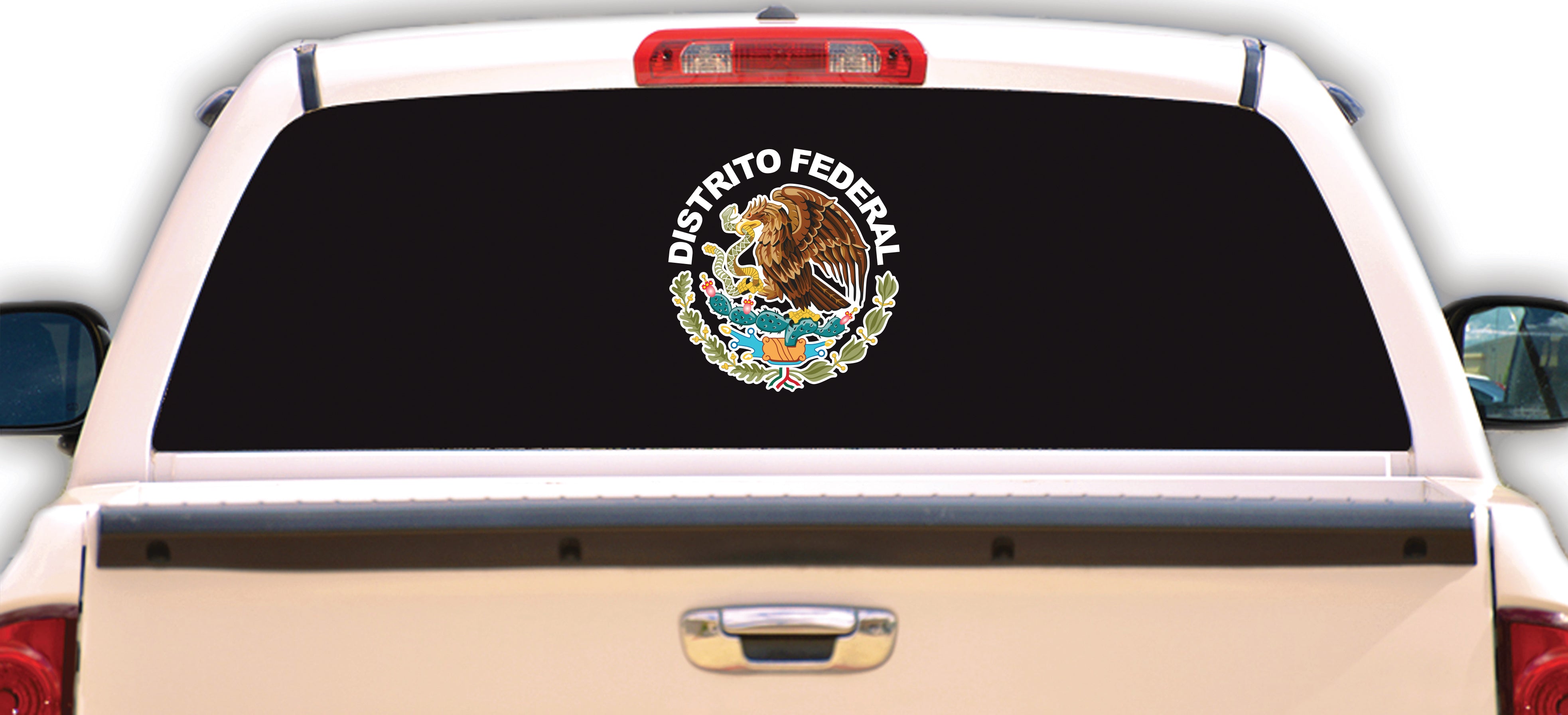 Distrito Federal Mexican Flag Eagle States Aguila Decal Car Window Lap ...