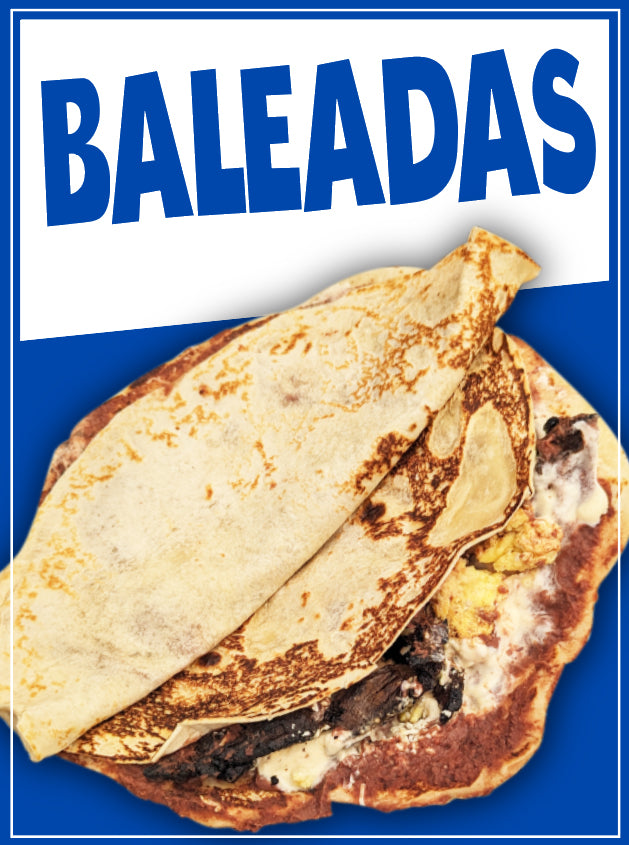Baleadas sign Window Sticker Honduran Food Truck Concession Vinyl Rest ...