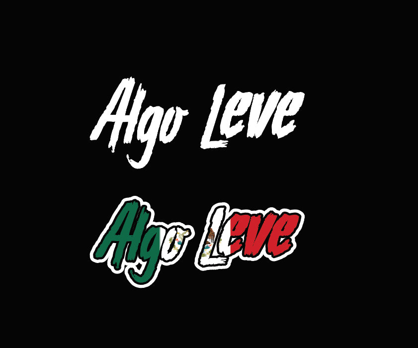 Algo Leve Decal Car Window Laptop Vinyl Sticker Trokas Something light ...
